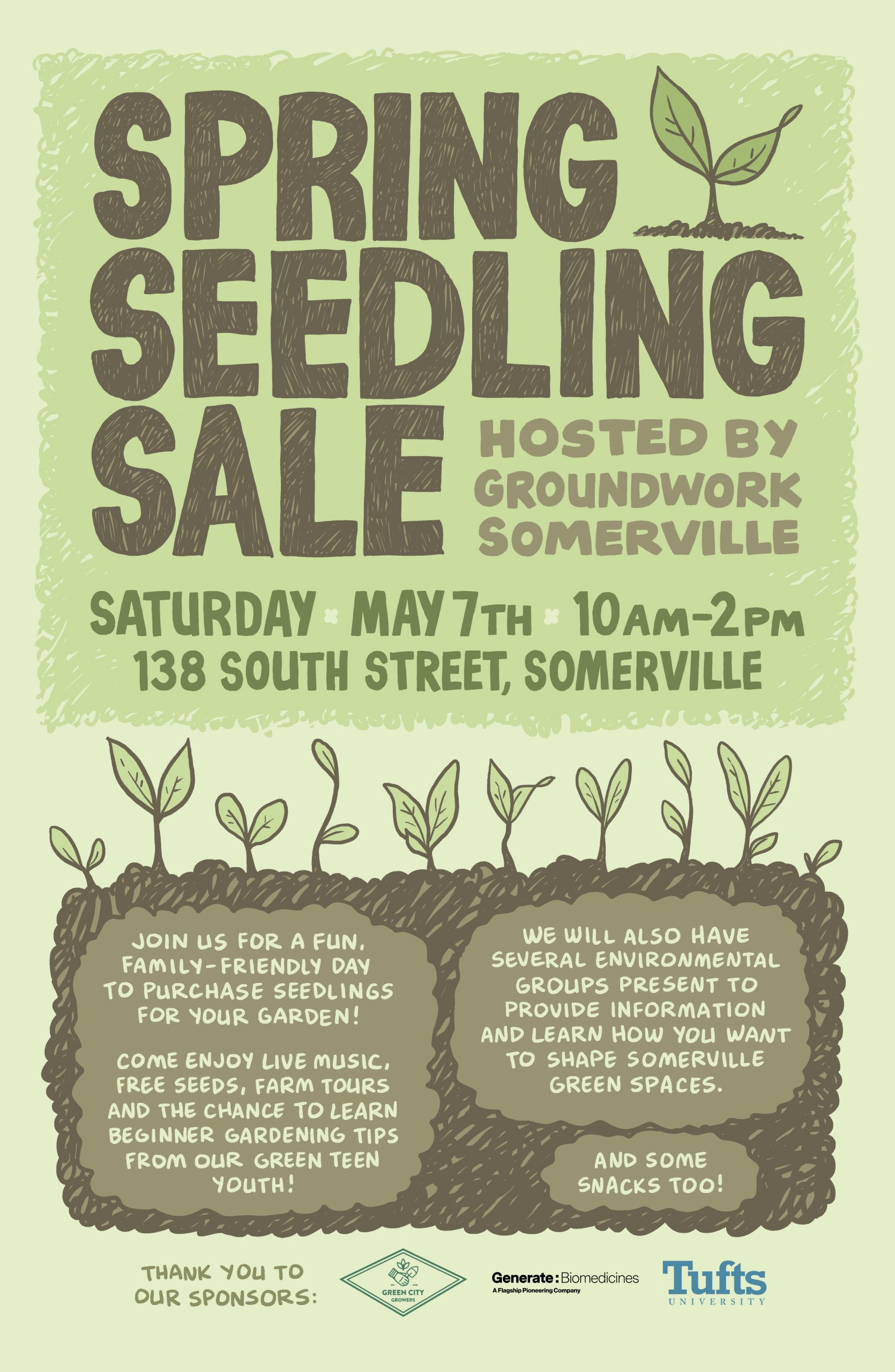 Seedling Sale - Groundwork Somerville